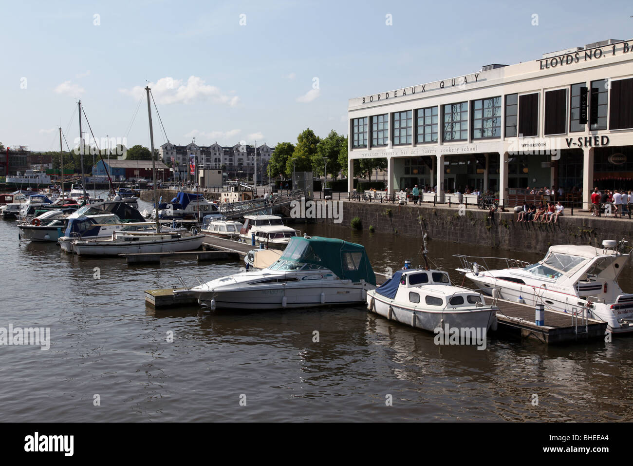 Bristol Quay Side III Stock Photo - Alamy