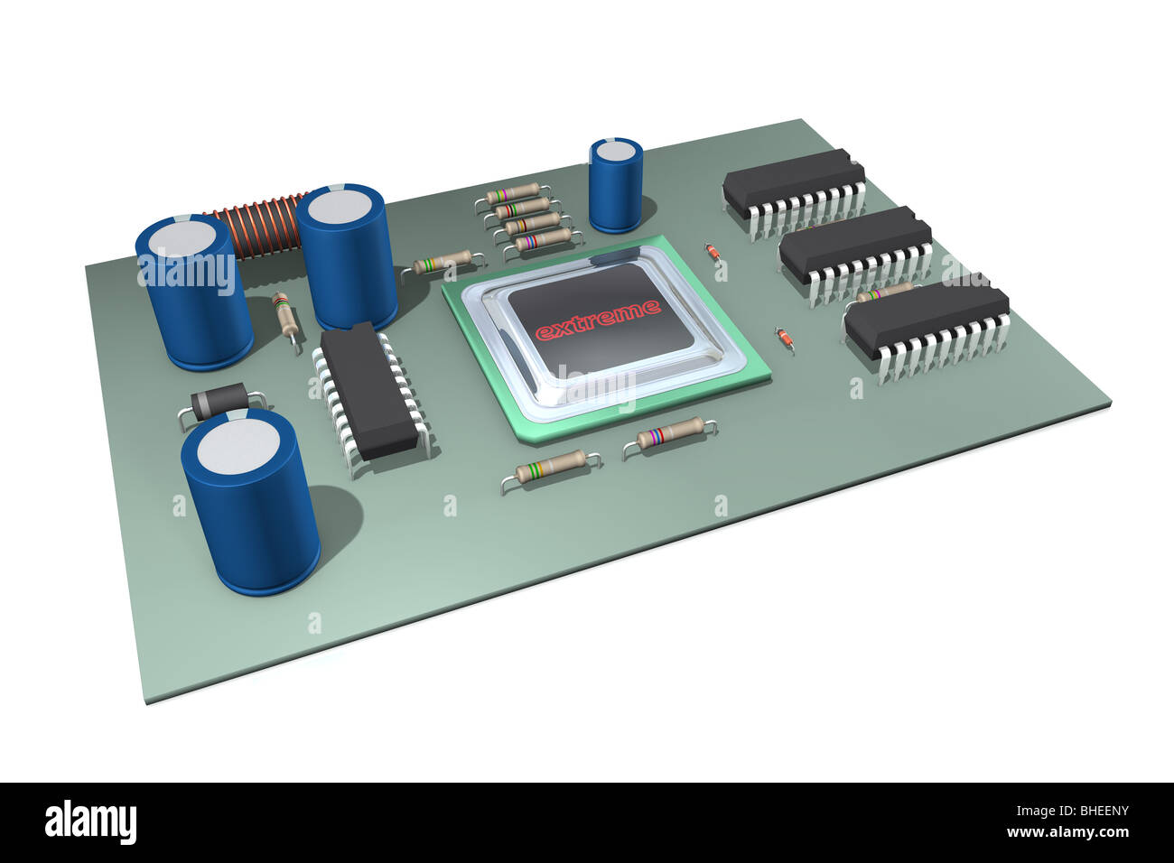 Device arrangement Cut Out Stock Images & Pictures - Alamy