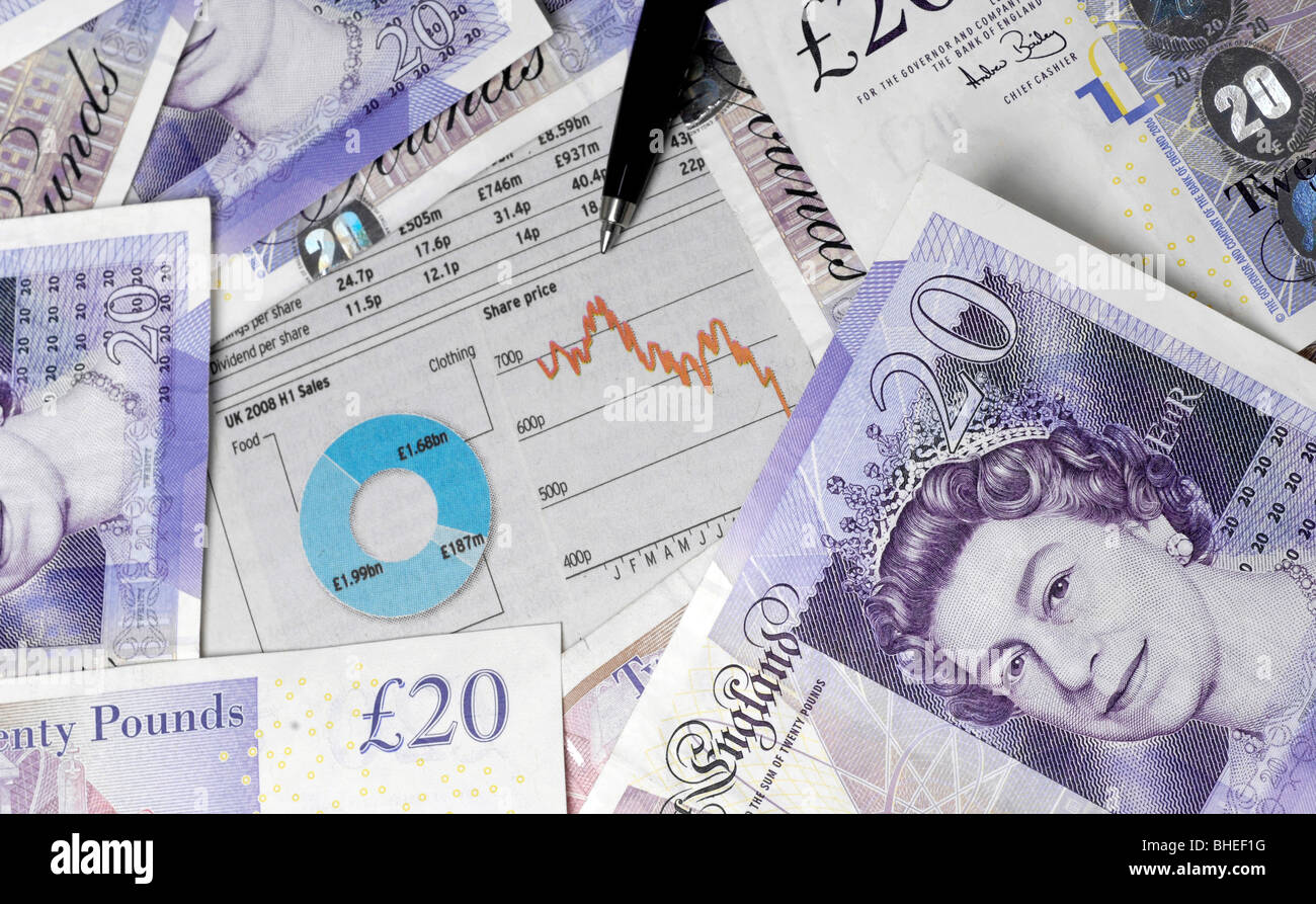Money cash british hi-res stock photography and images - Alamy