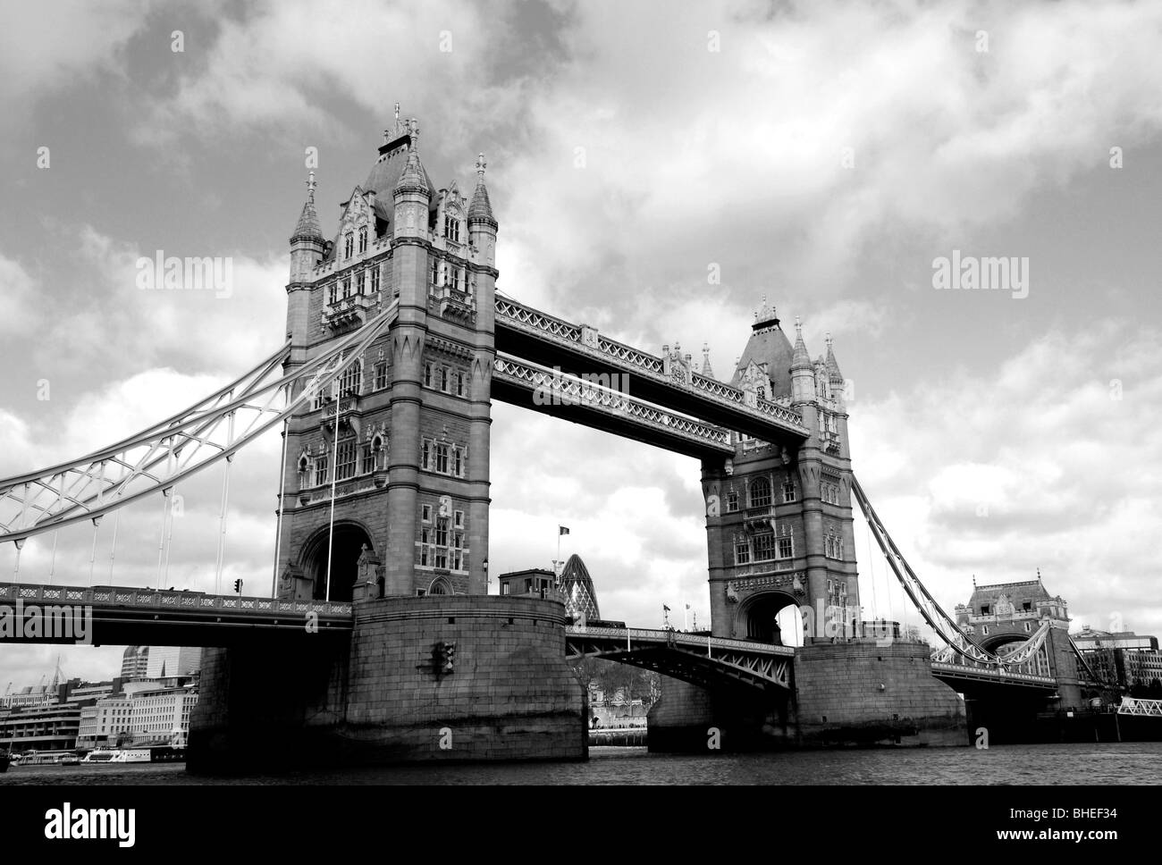 English tower old fortress Black and White Stock Photos & Images - Alamy