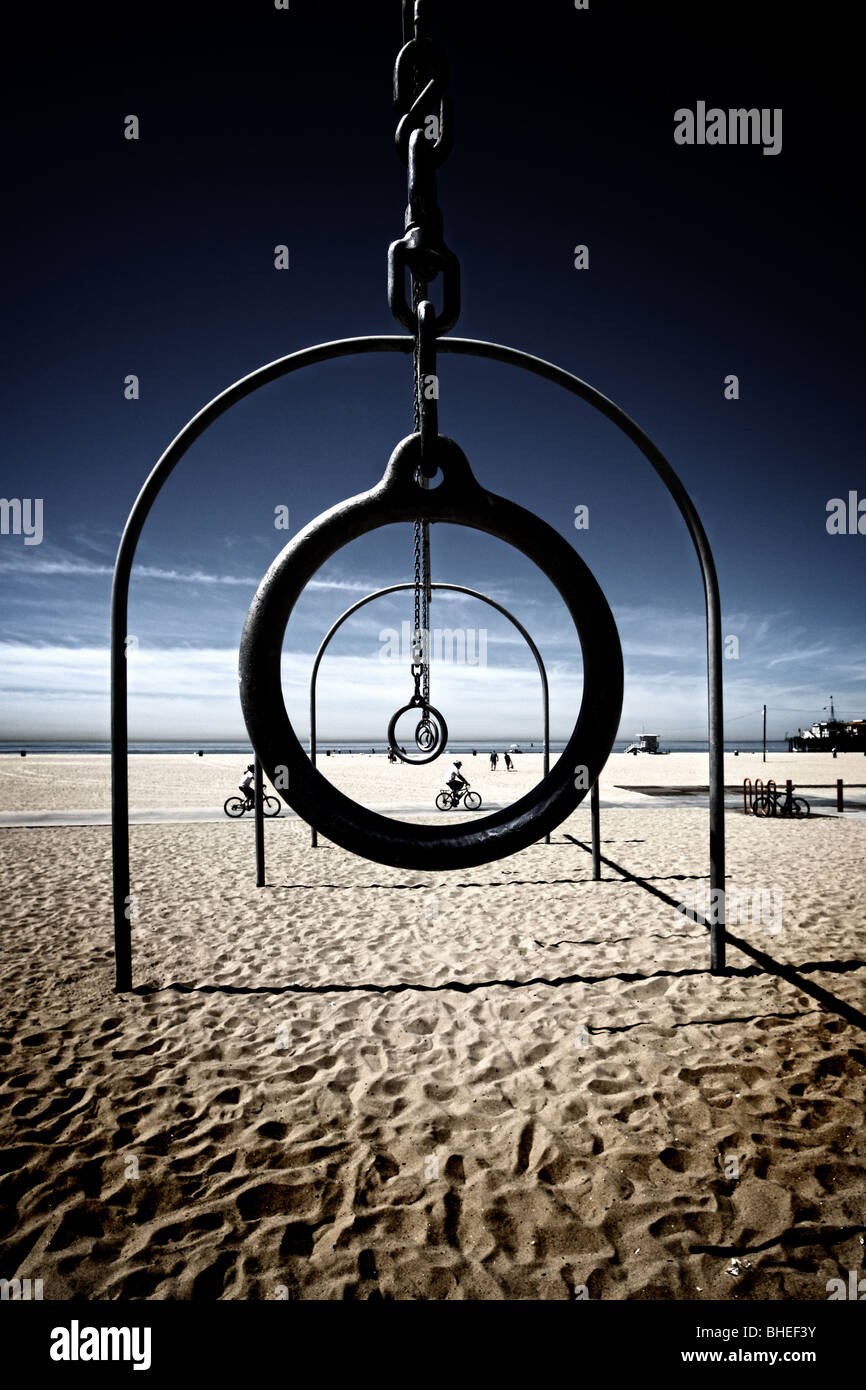 rings on a beach Stock Photo - Alamy
