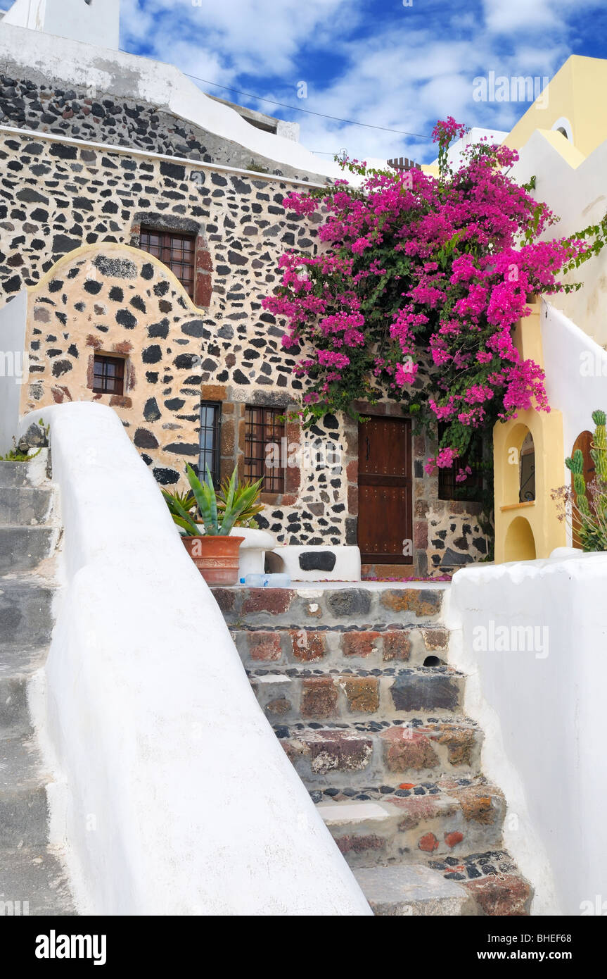 Santorini building hi-res stock photography and images - Alamy