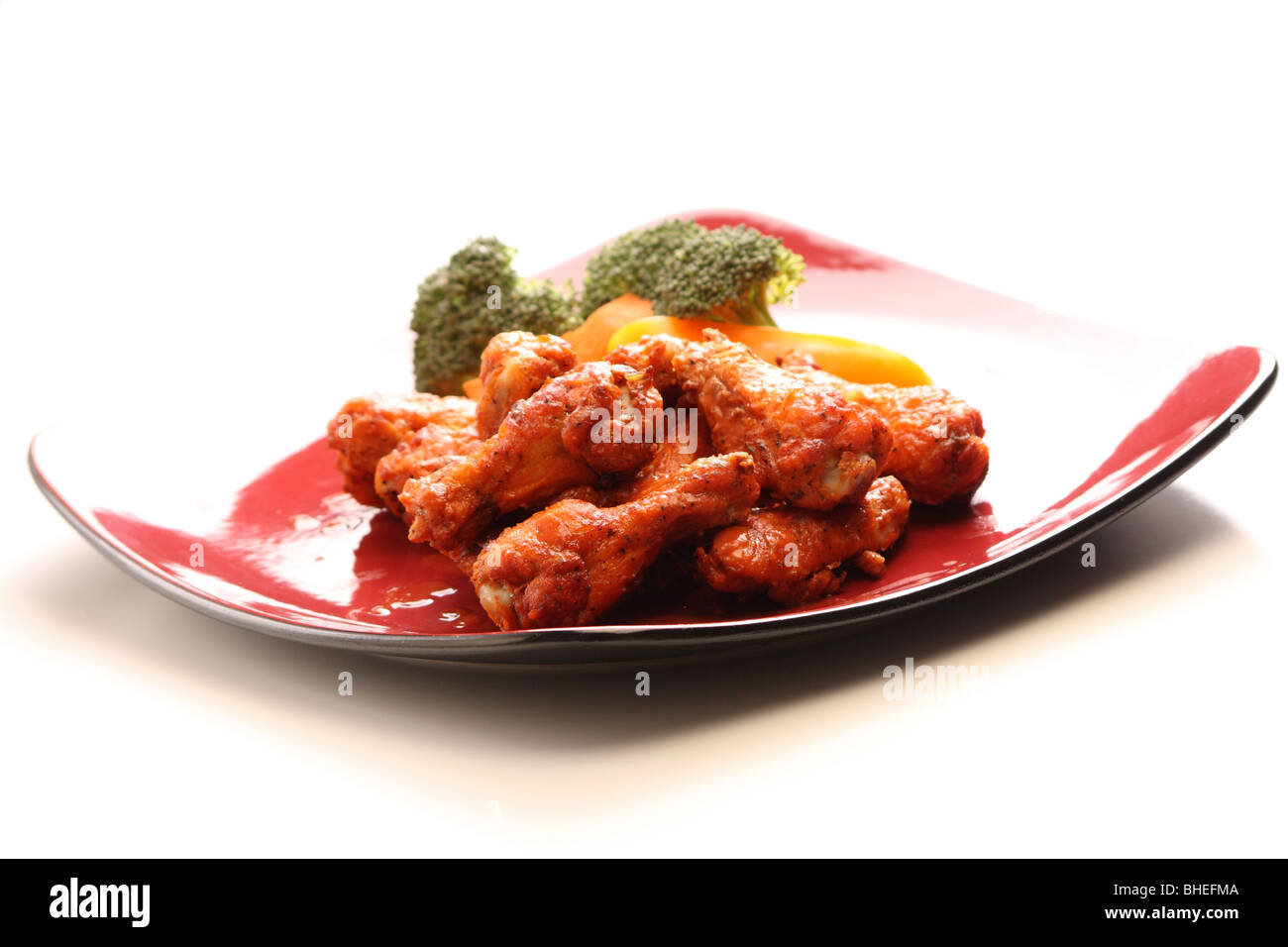 Chicken on display Cut Out Stock Images & Pictures - Alamy