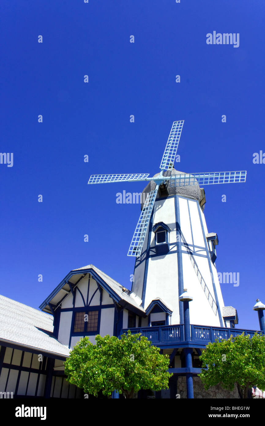 Windmill in Solvang, California Stock Photo - Alamy