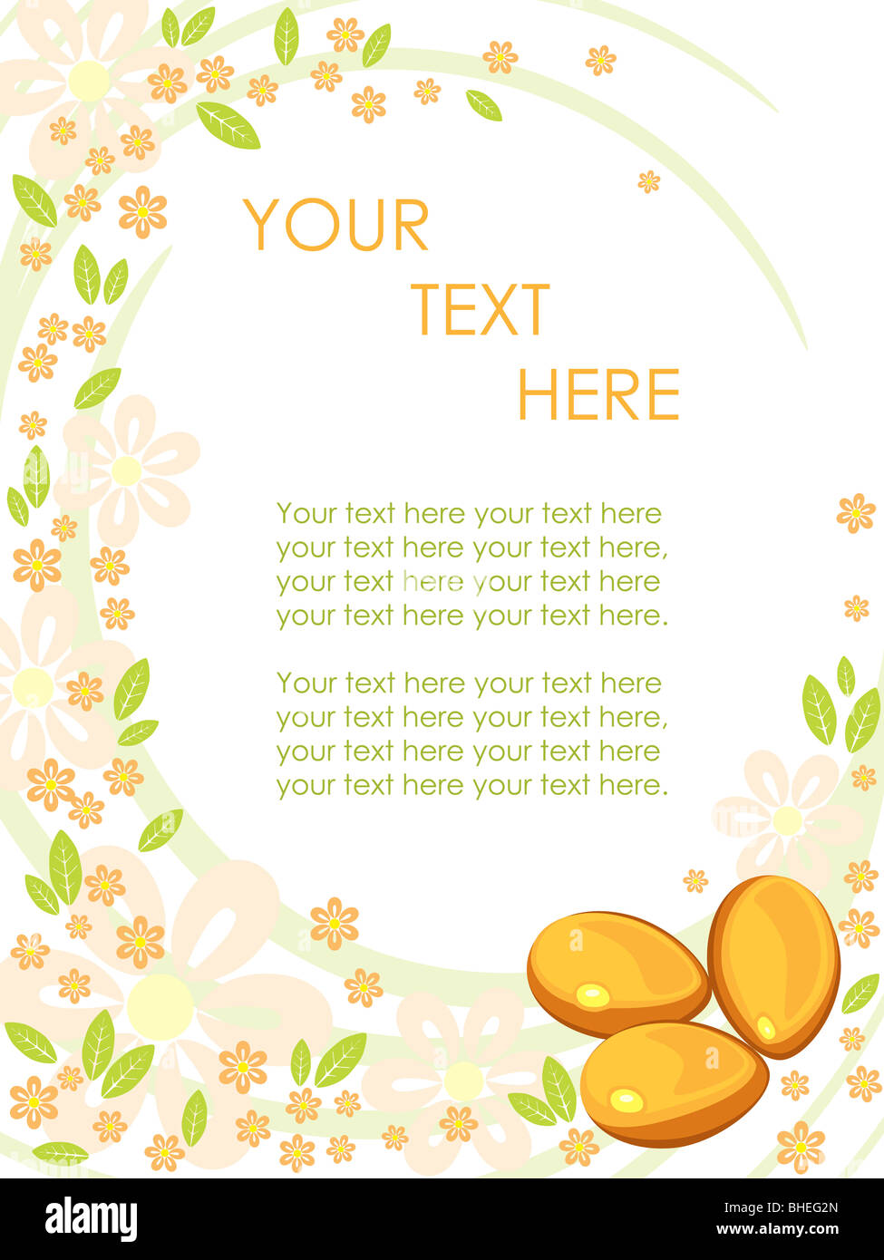 easter abstract background. vector Stock Photo - Alamy