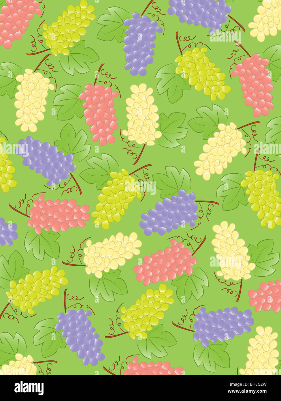 grapes background. Vector Stock Photo - Alamy