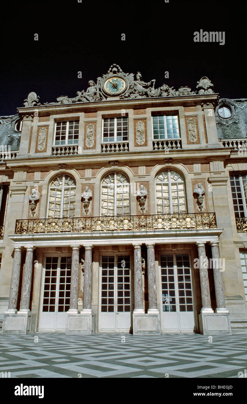 Versailles, France, French Castle "Chateau de Versailles" Outside ...