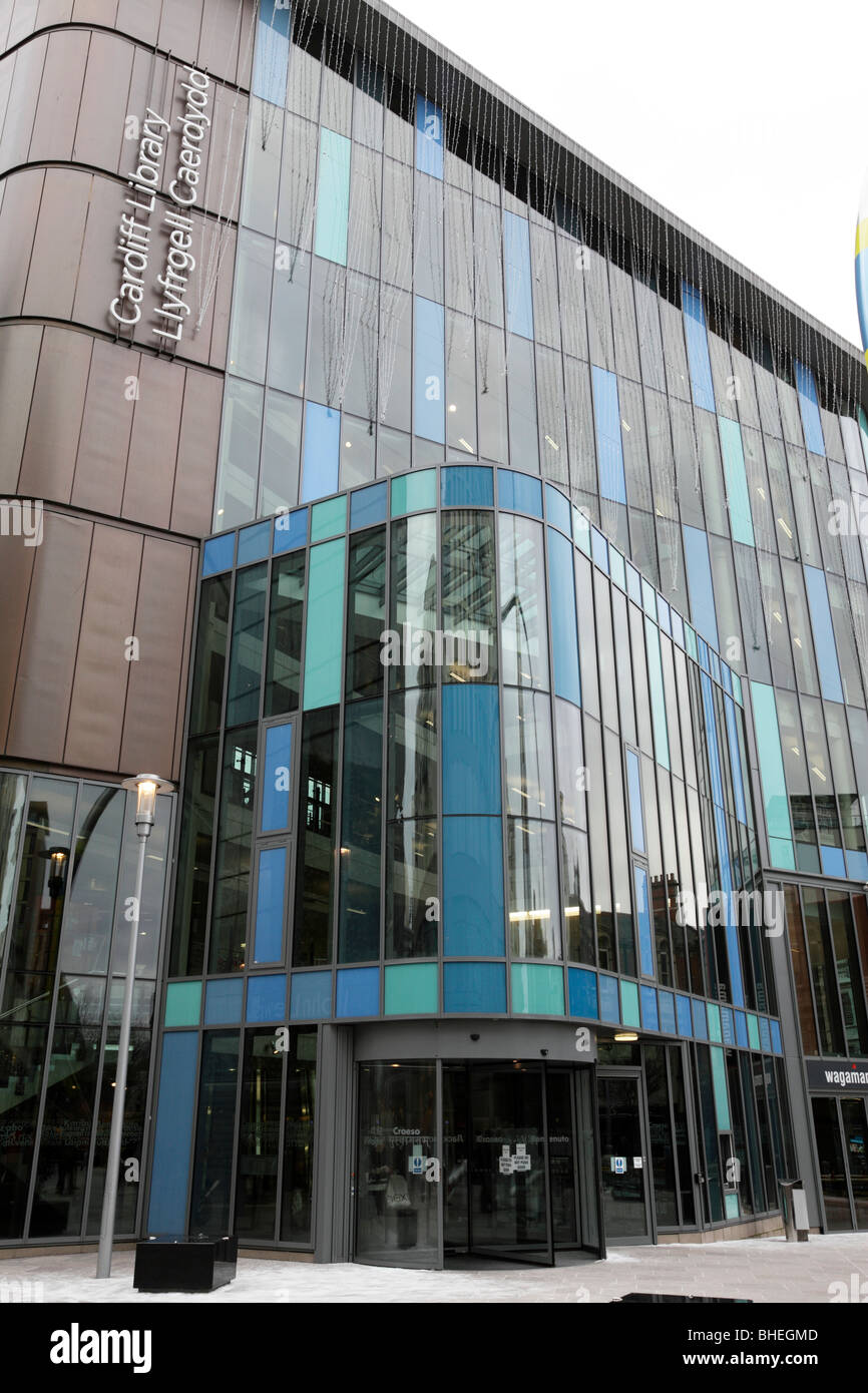 Cardiff central library welsh hi-res stock photography and images - Alamy