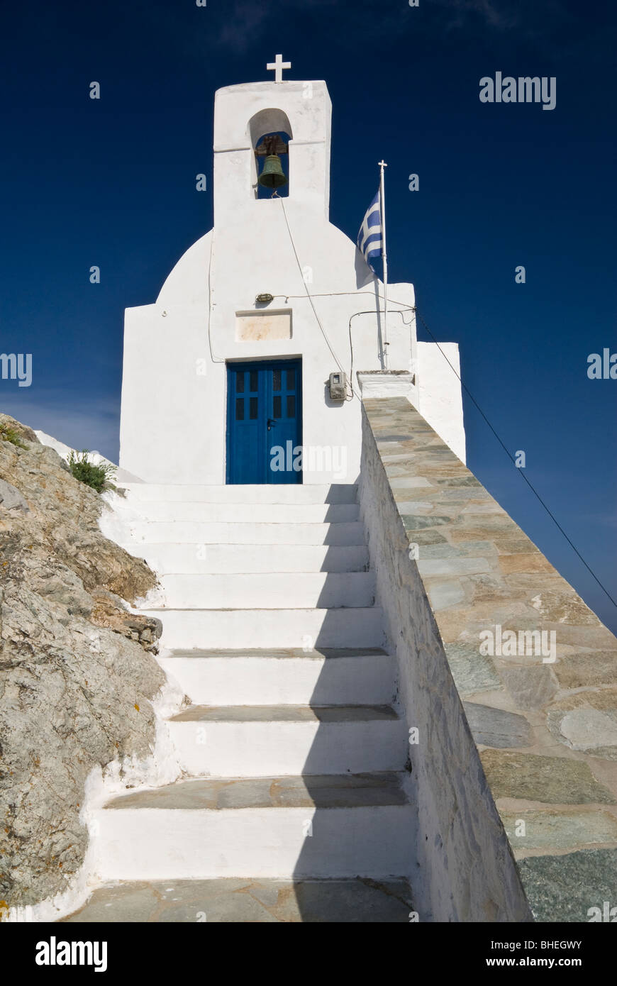 Agios Constantinos church, Chora, Serifos, Greece Stock Photo - Alamy