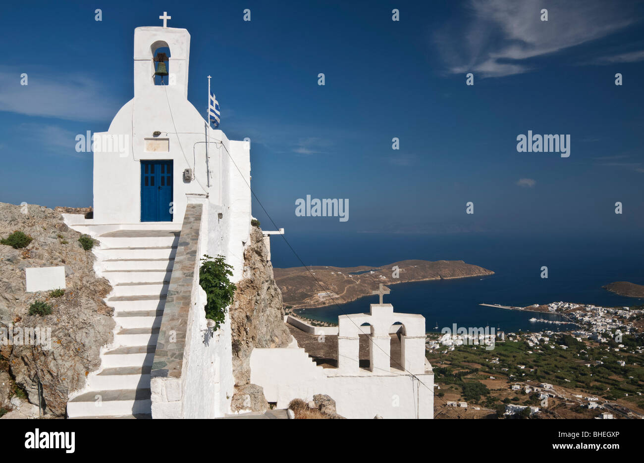 Agios Constantinos church, Chora, Serifos, Greece Stock Photo - Alamy