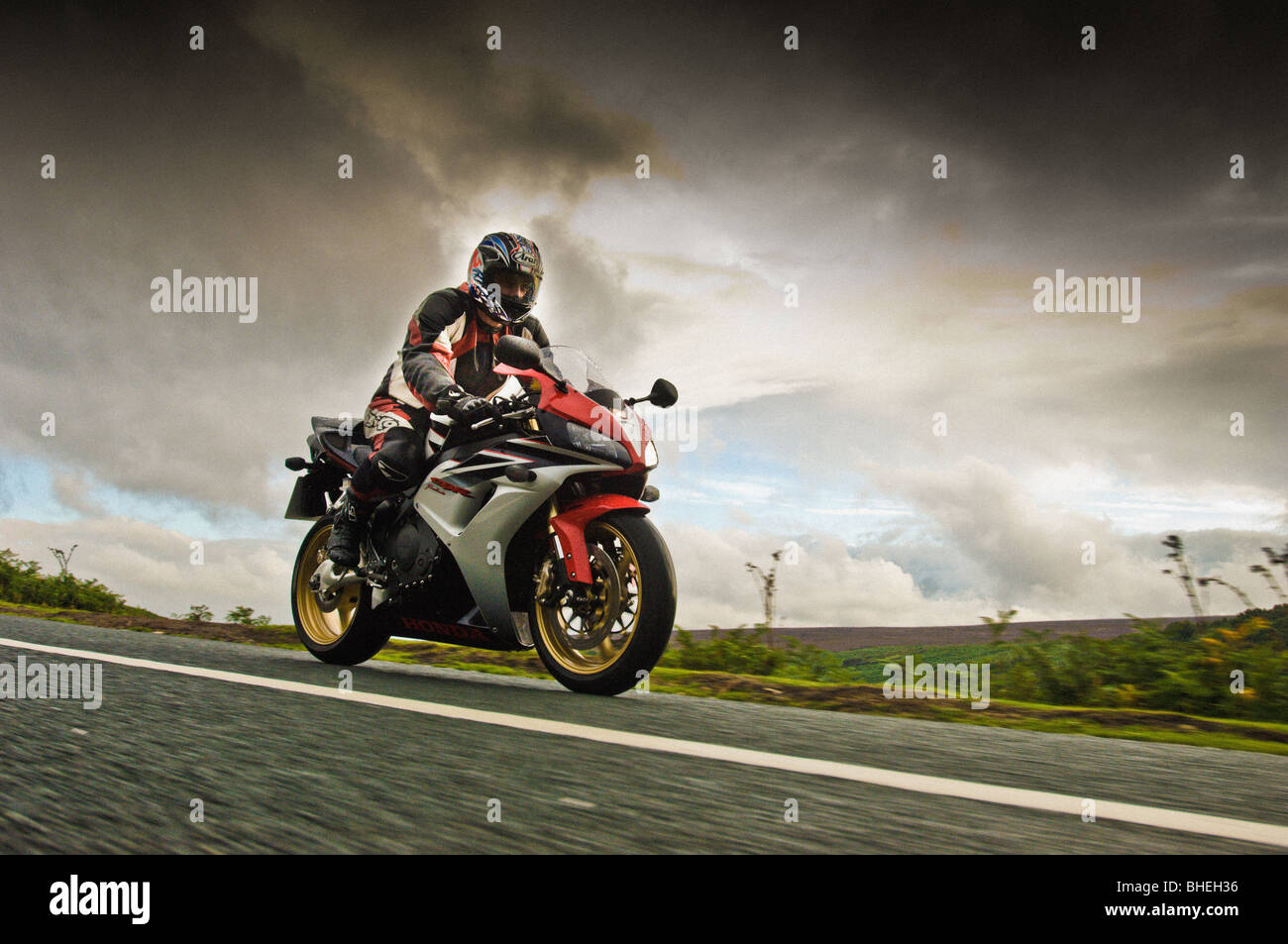 Biker Leathers High Resolution Stock Photography and Images - Alamy