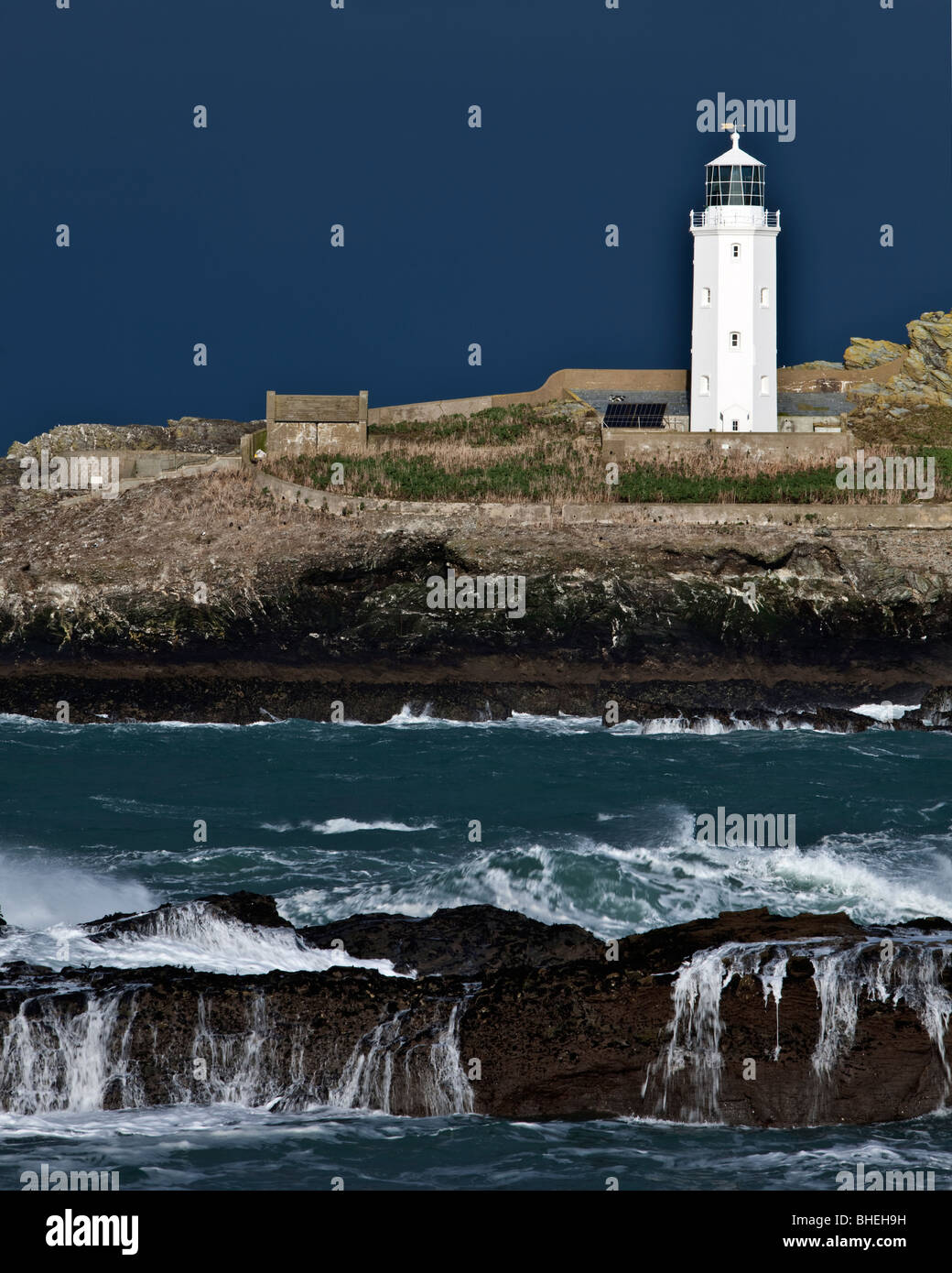 Godrevy lighthouse, Cornwall Stock Photo - Alamy