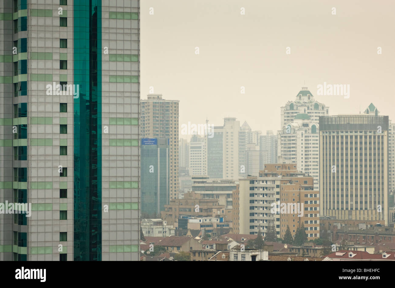 China shanghai city building hi-res stock photography and images - Alamy