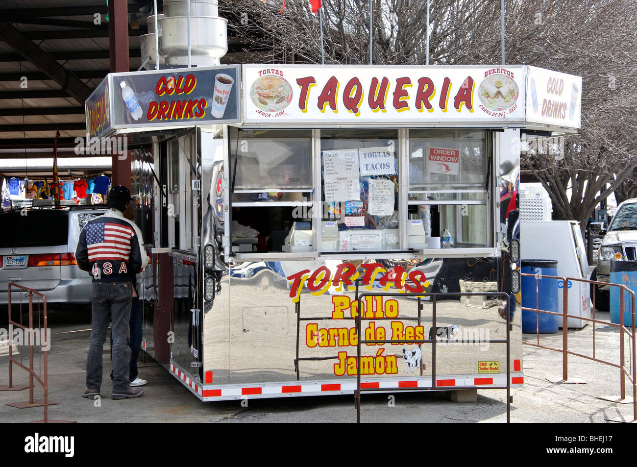 Mexican fast food, Texas, USA Stock Photo - Alamy