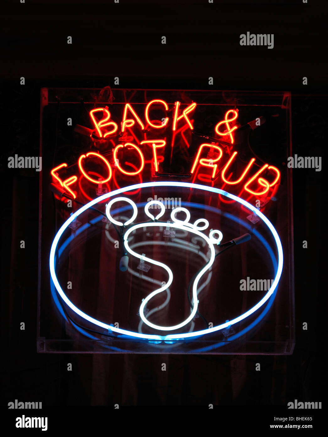 Back foot rub hi-res stock photography and images - Alamy