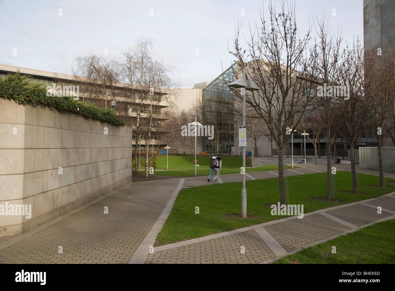 The Civic Offices of Dublin City Council. Wood Quay. Ireland Stock ...