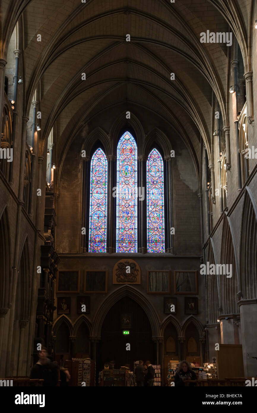 St. Patrick Cathedral interior. Dublin. Ireland Stock Photo - Alamy