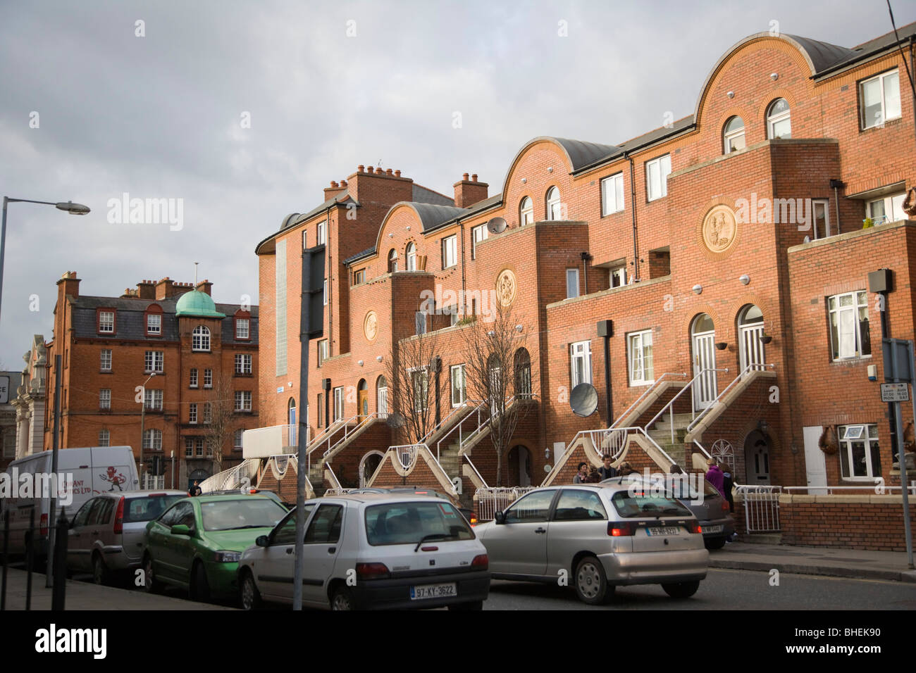 Residential building at Golden Lane. Dublin. Ireland Stock Photo - Alamy