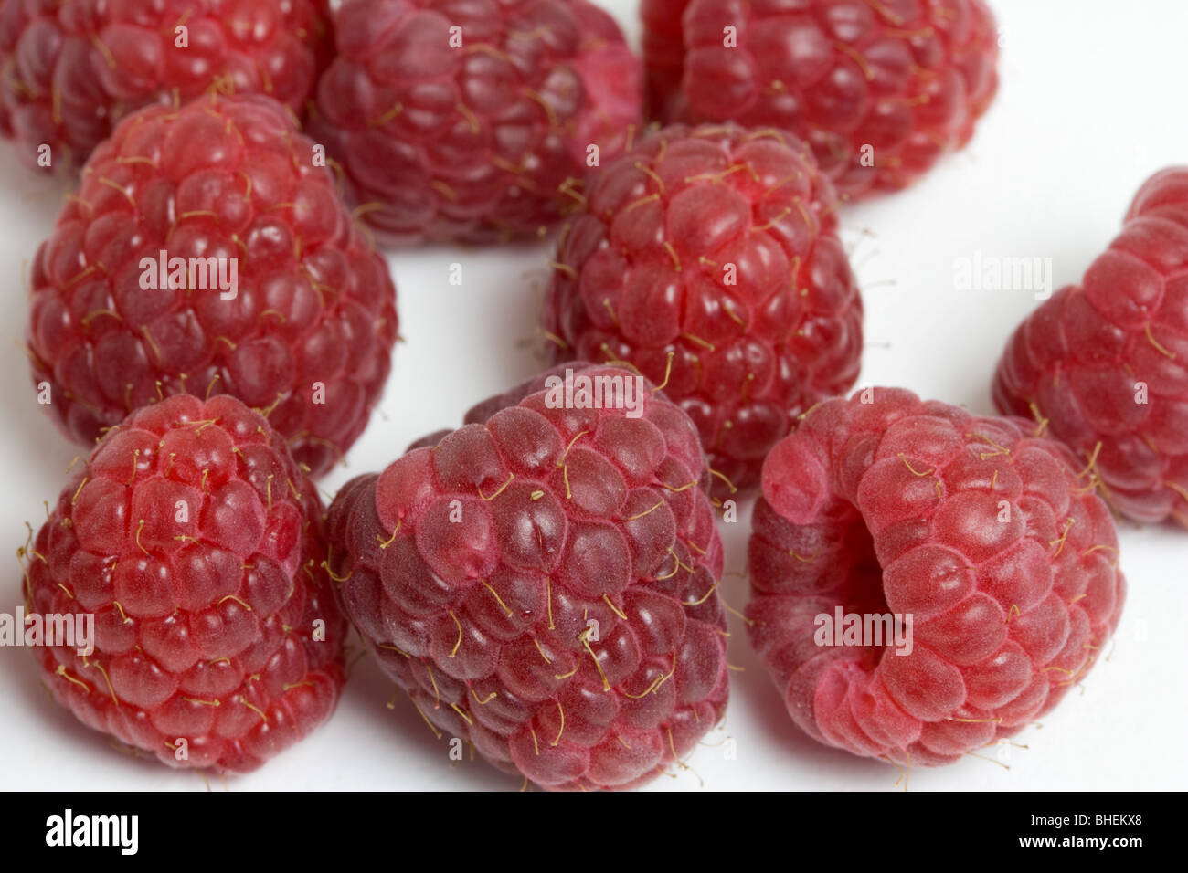 Red raspberries hi-res stock photography and images - Alamy