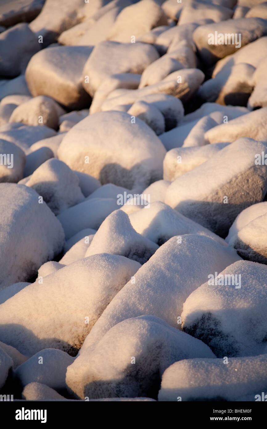 Snow covered rocky soil hi-res stock photography and images - Alamy