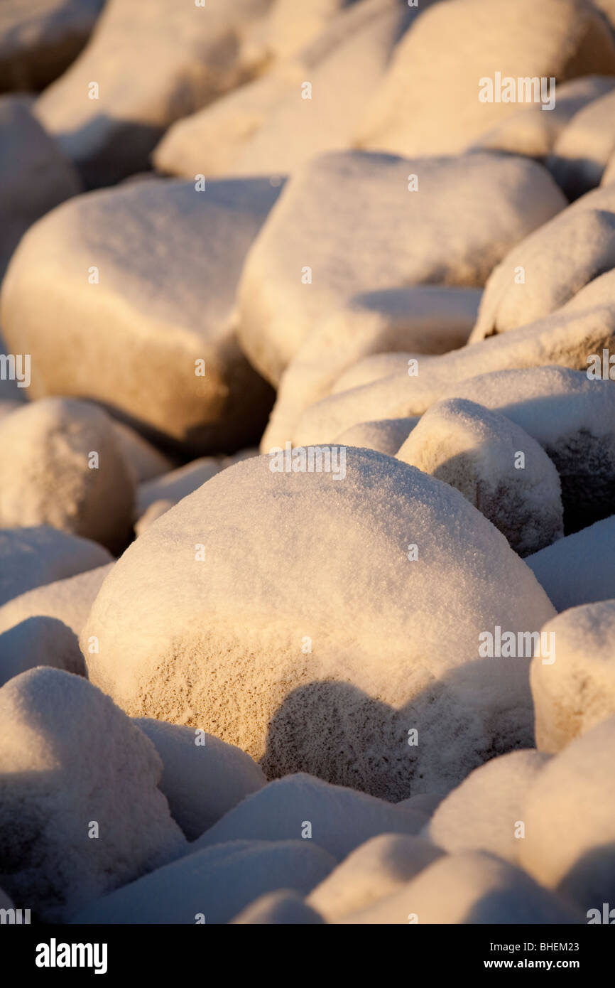Snow covered rocky soil hi-res stock photography and images - Alamy