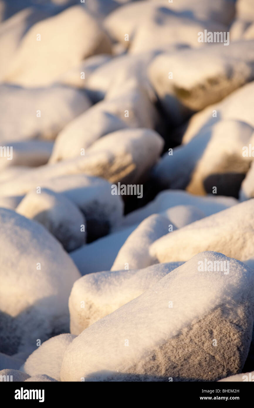 Snow covered rocky soil hi-res stock photography and images - Alamy