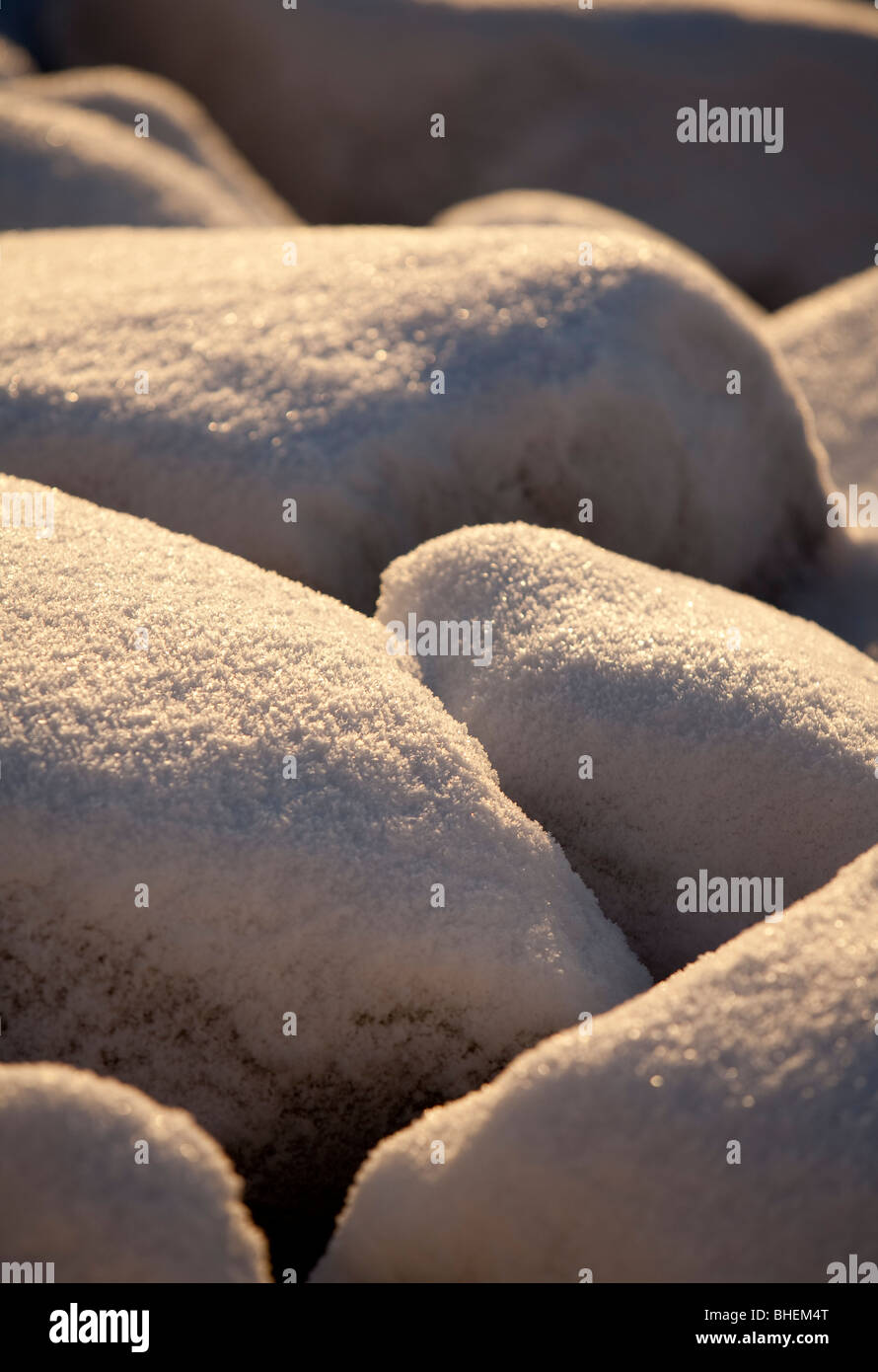Snow covered rocky soil hi-res stock photography and images - Alamy