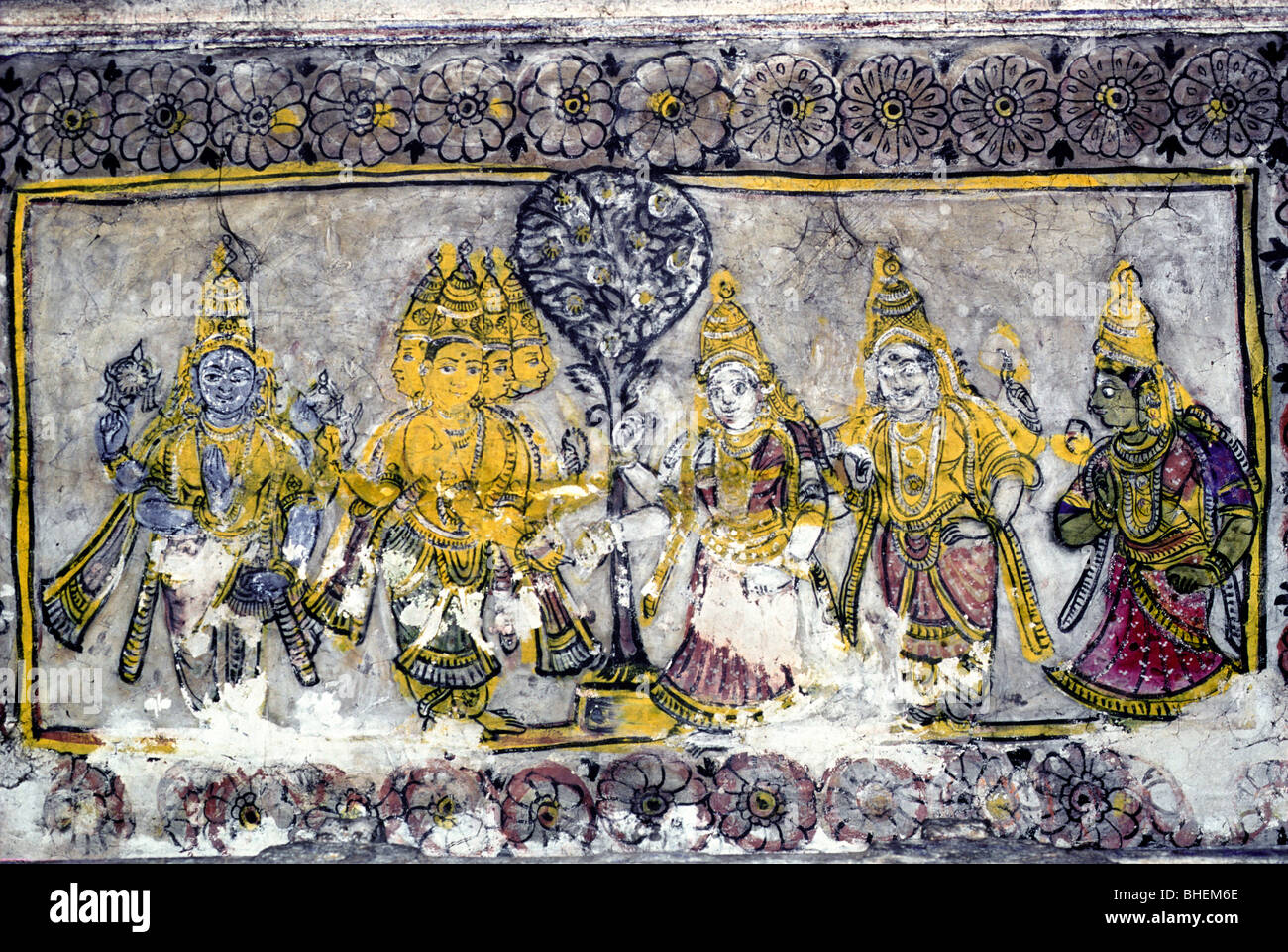 Thanjavur mural hi-res stock photography and images - Alamy