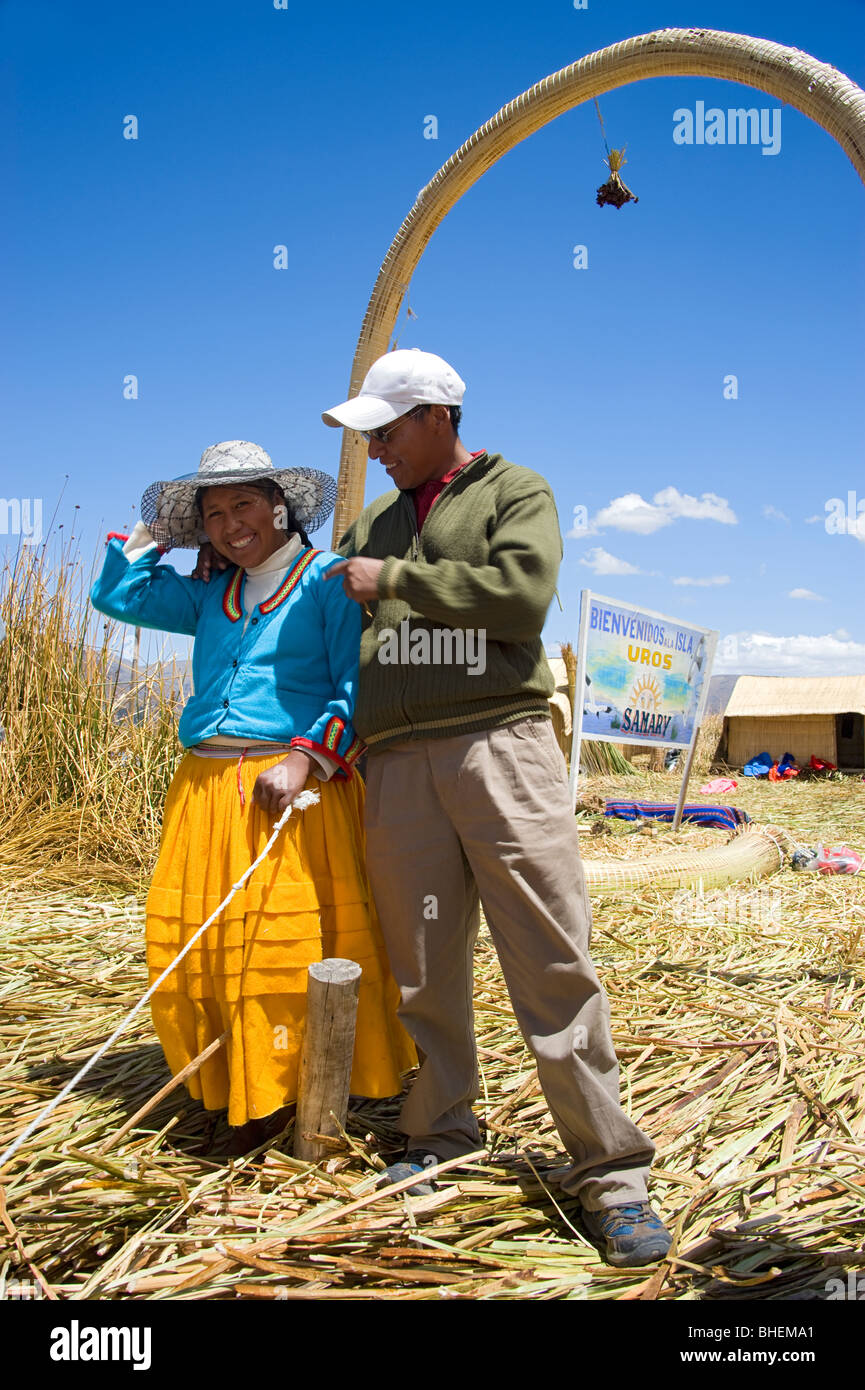 Young tour guide peru hi-res stock photography and images - Alamy