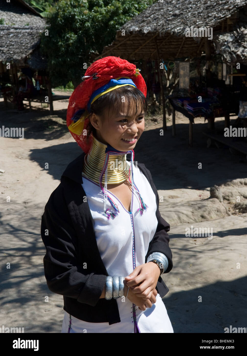 Long neck girl hi-res stock photography and images - Alamy