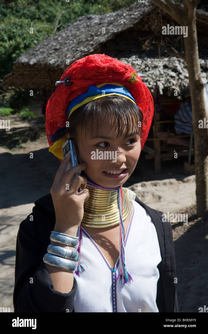 Long neck girl hi-res stock photography and images - Alamy