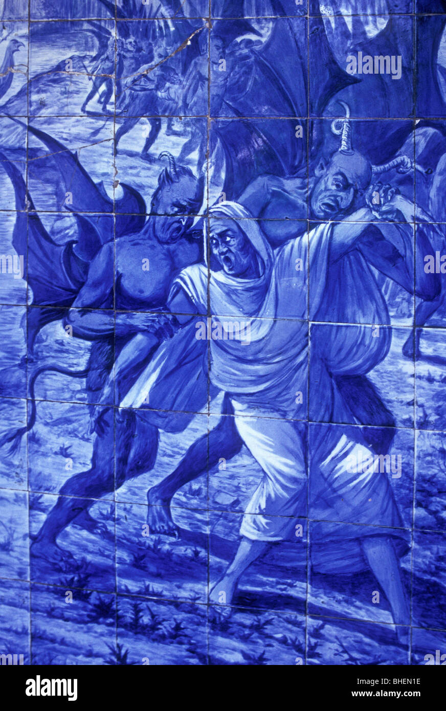Azulejos azulejo azul hi-res stock photography and images - Alamy