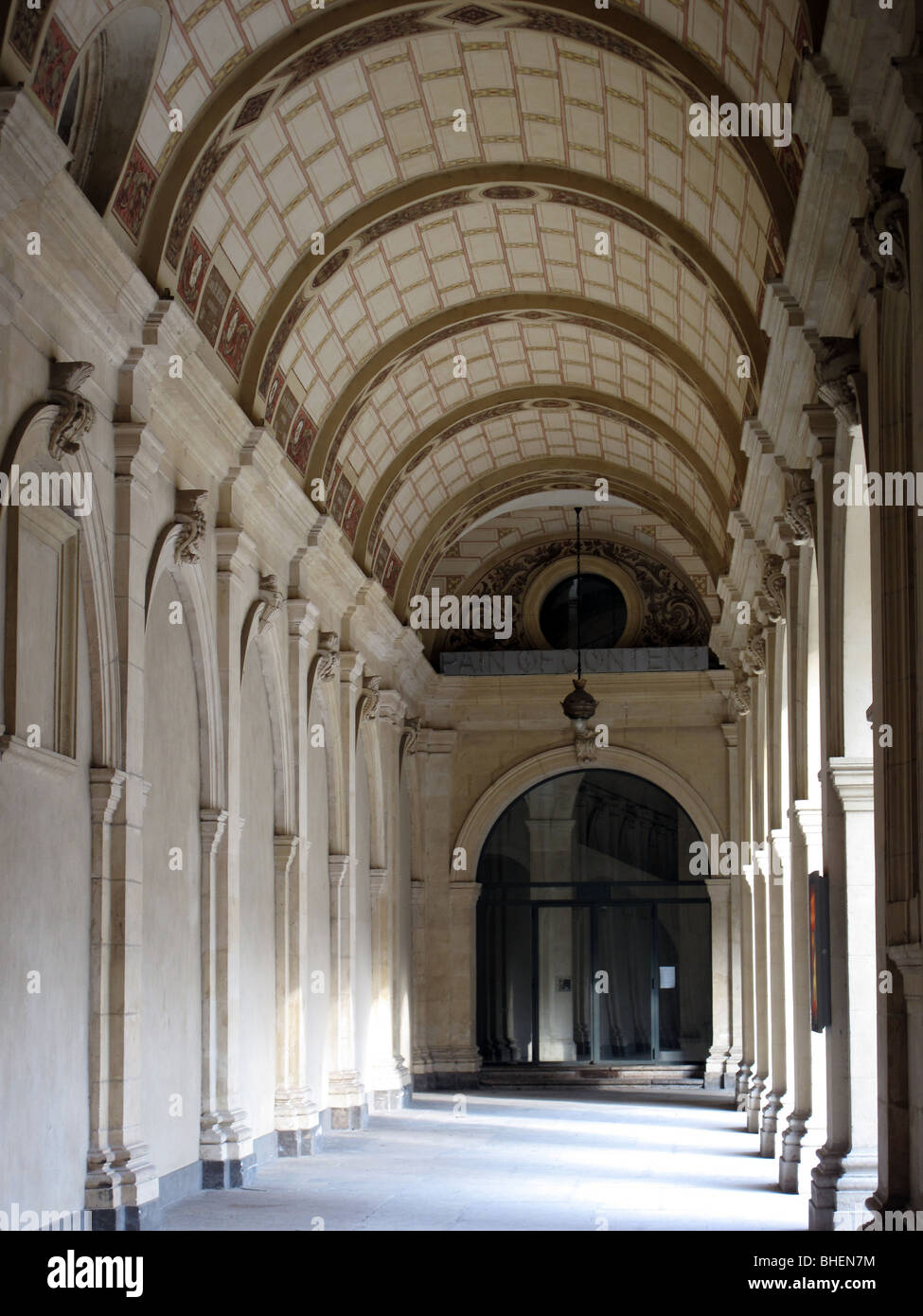 Archway in Musee des beaux-arts - Lyon - France Stock Photo - Alamy