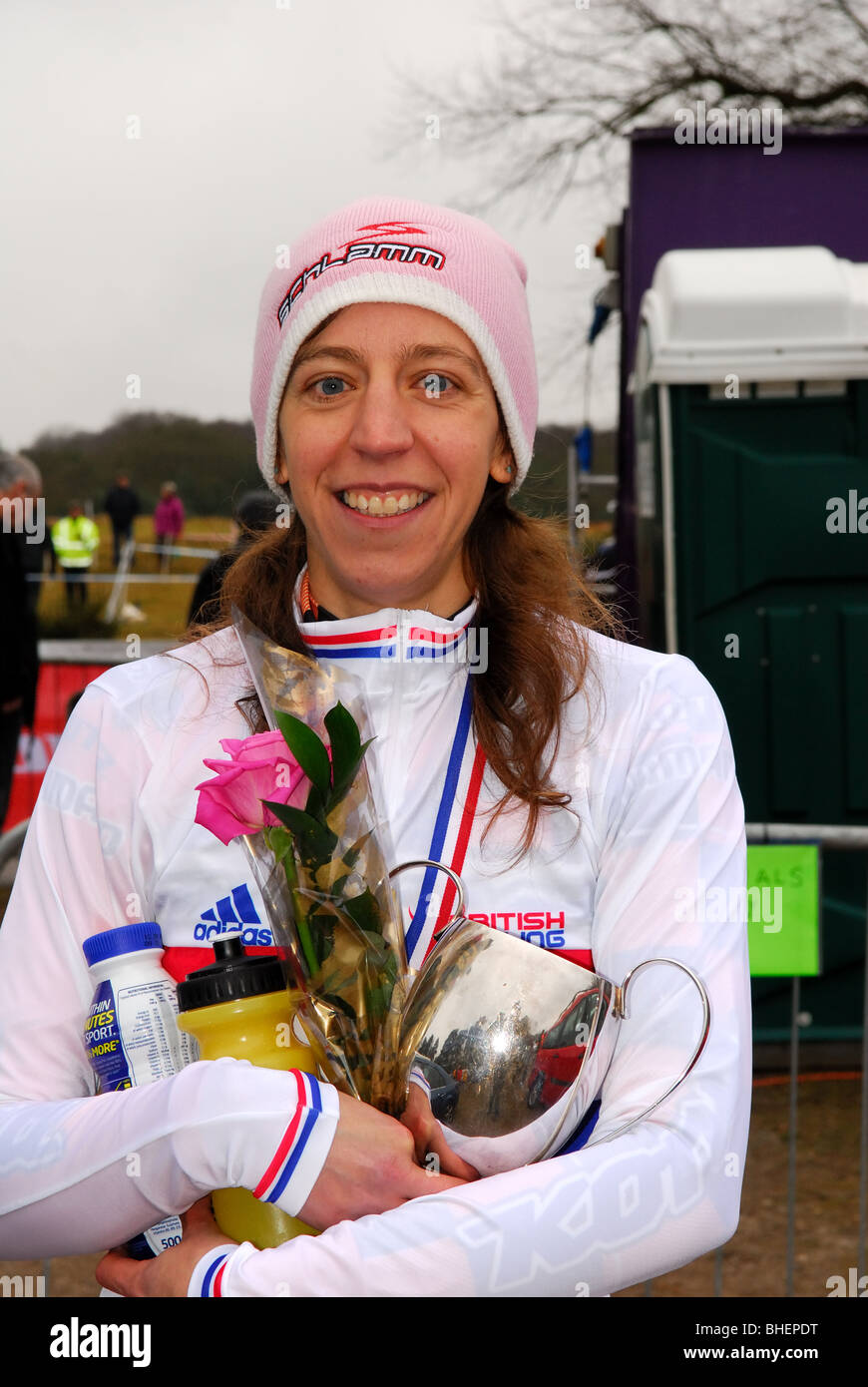 Helen Wyman National Cyclo-cross Champion UK Stock Photo - Alamy