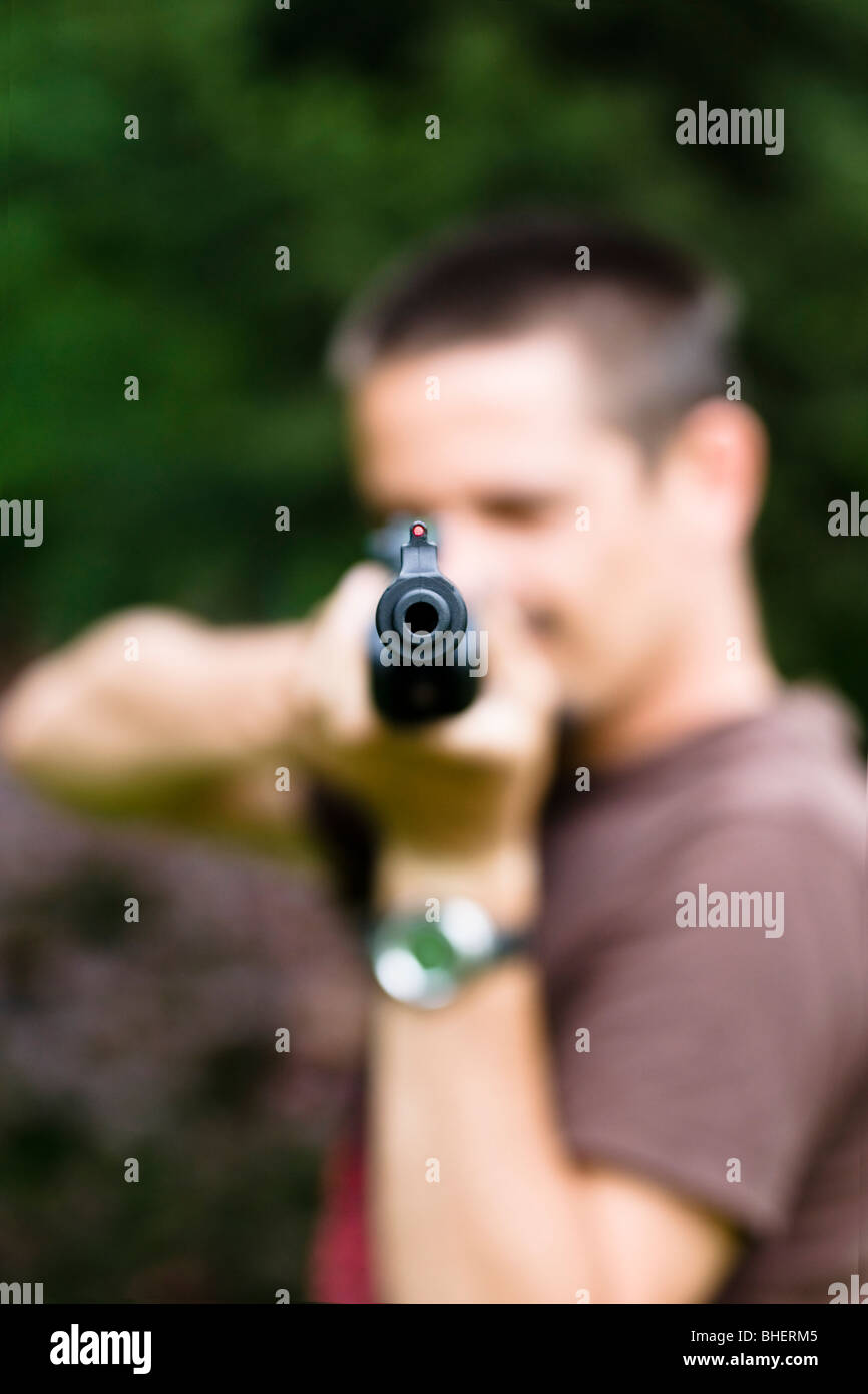 Shooter air rifle hi-res stock photography and images - Alamy