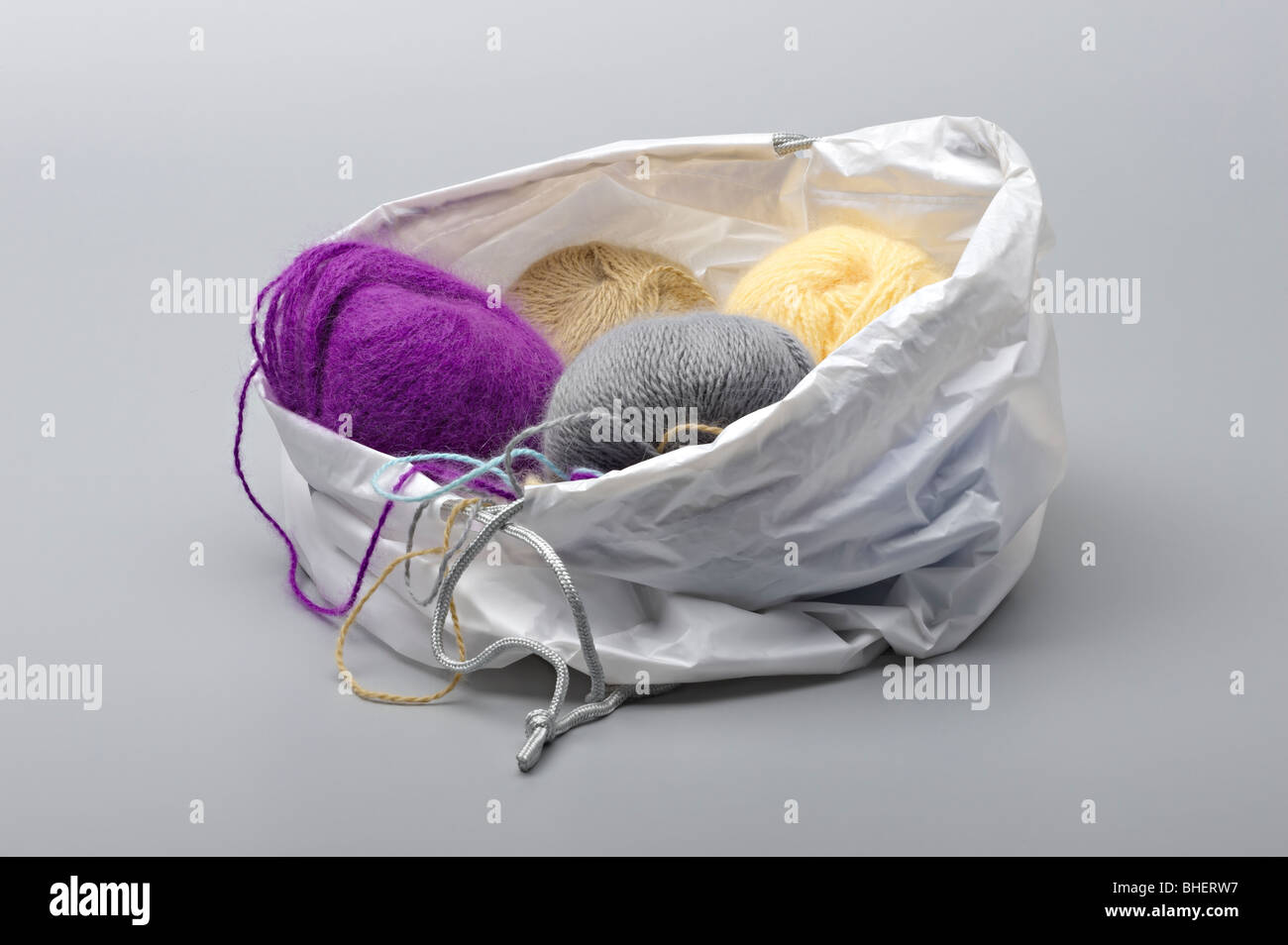 Bag of wool Cut Out Stock Images & Pictures - Alamy