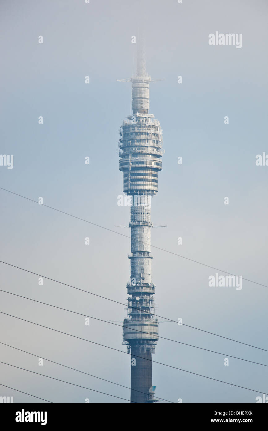 Ostankino tv and radio tower moscow hi-res stock photography and images ...
