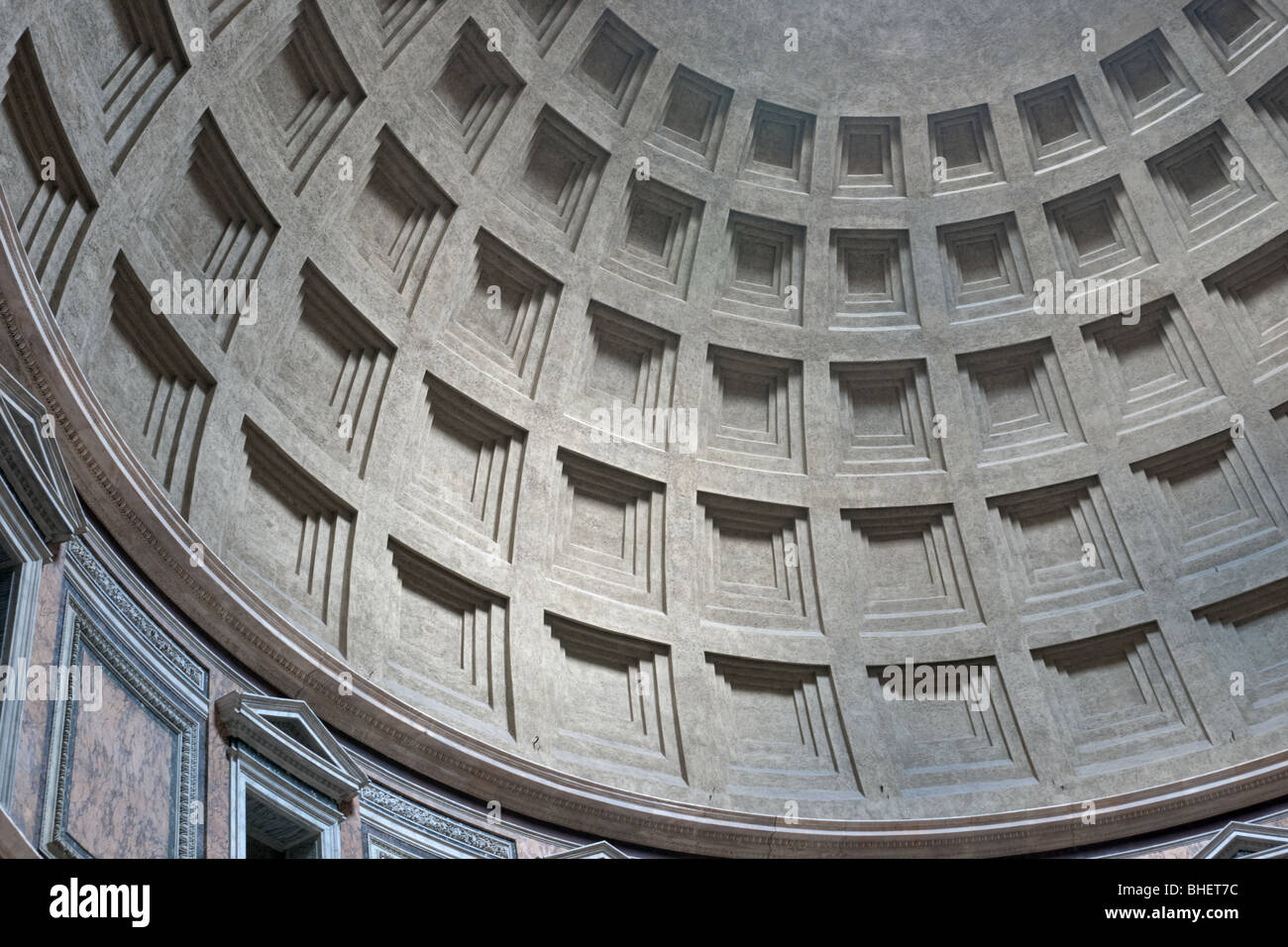 Pantheon roof hi-res stock photography and images - Alamy