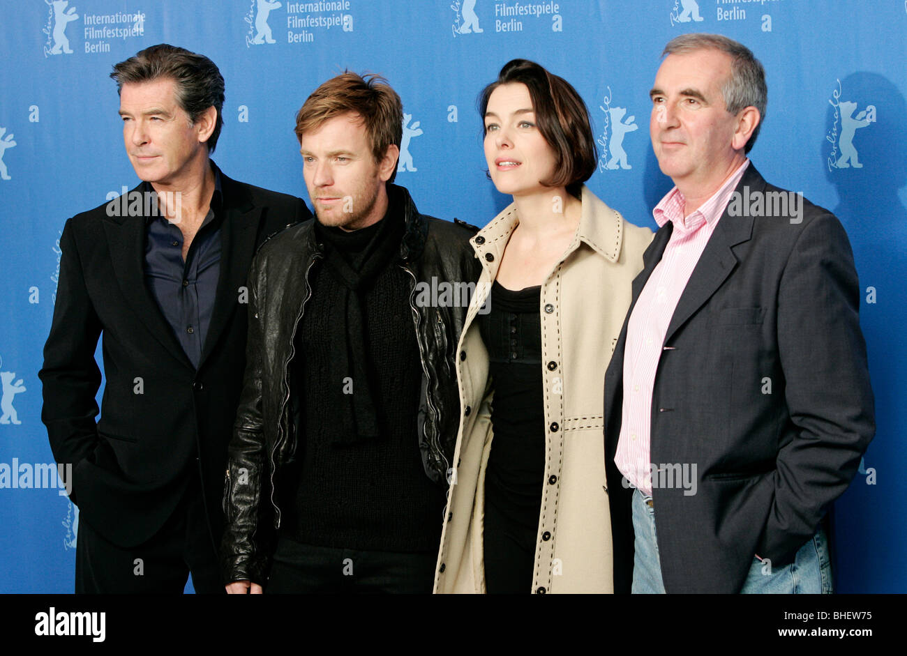 PIERCE BROSNAN EWAN MCGREGOR ACTORS ACTRESS AND AUTHOR THE GRAND HYATT ...