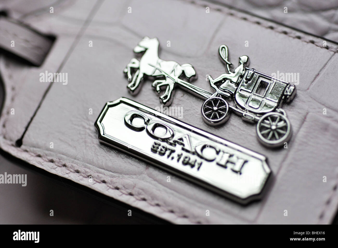Coach bag handbag logo hi-res stock photography and images - Alamy