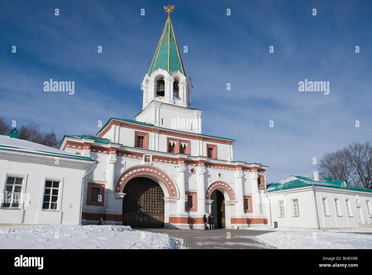Front Gate of Moscow estate museum-reserve Kolomenskoe. Moscow, Russia ...