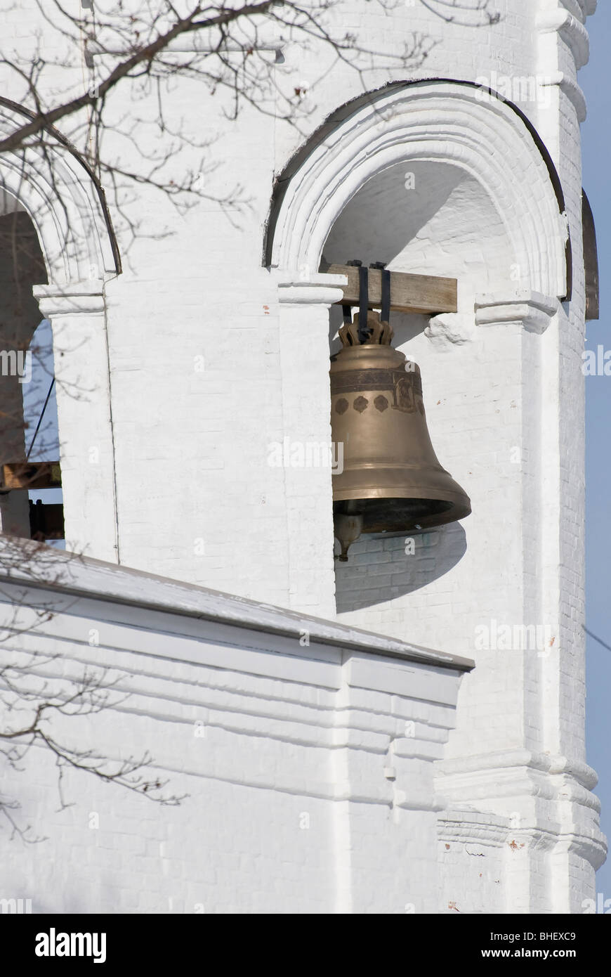 Russian orthodox church bell Stock Photo - Alamy