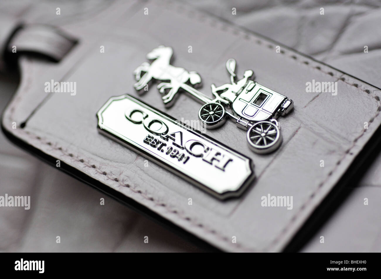 Coach bag handbag logo hi-res stock photography and images - Alamy