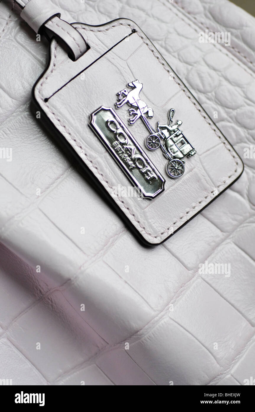 Coach bag handbag logo hi-res stock photography and images - Alamy