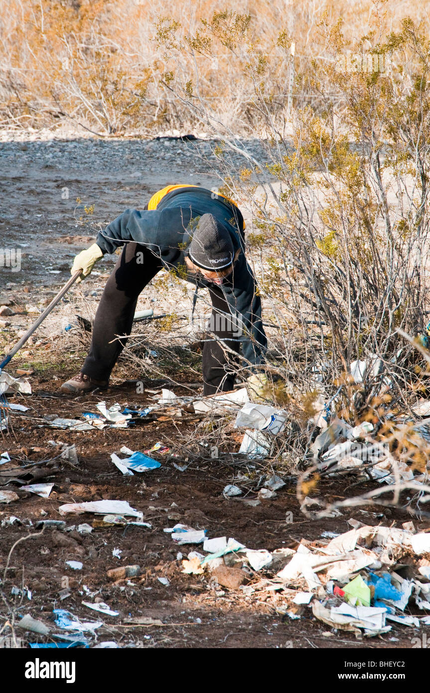 volunteers clean up trash in a park and on trails Stock Photo - Alamy