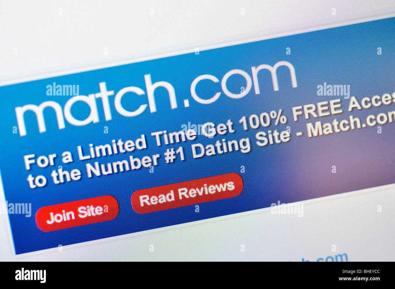 Match com web site hi-res stock photography and images - Alamy
