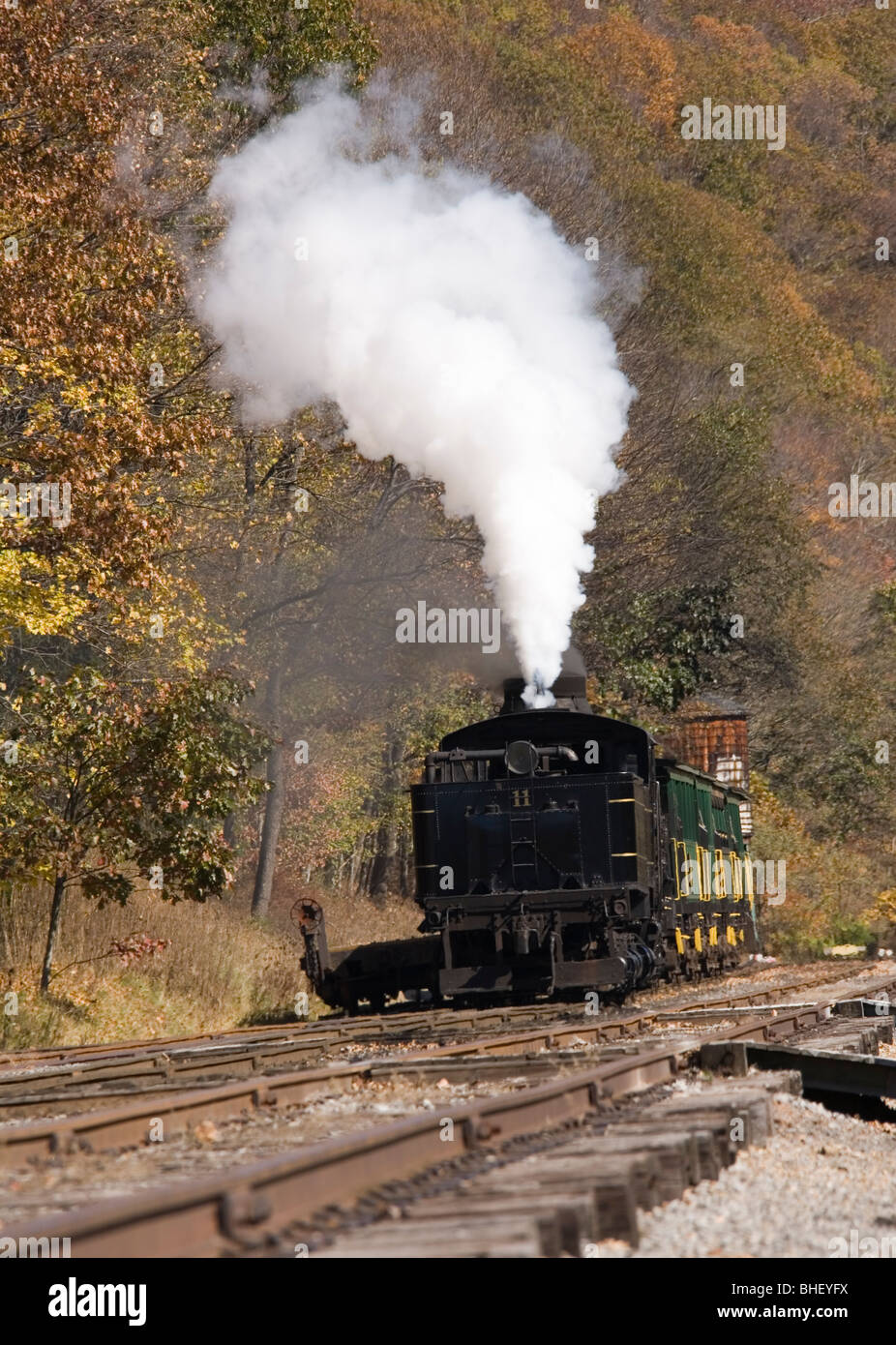 Shay locomotive cass scenic railroad hi-res stock photography and ...