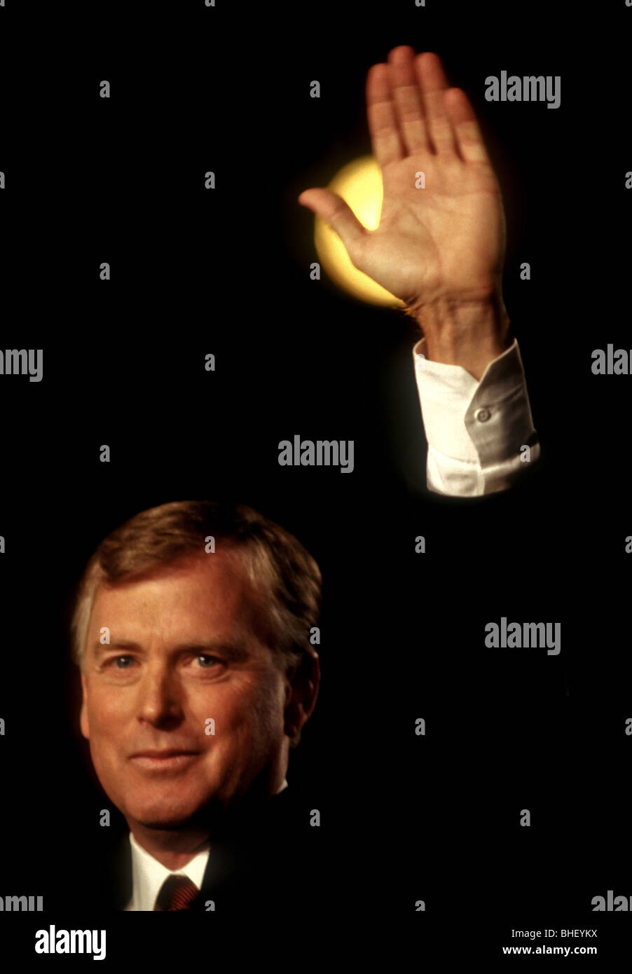 Vice President Dan Quayle speaks at the Christian Coalition Convention ...