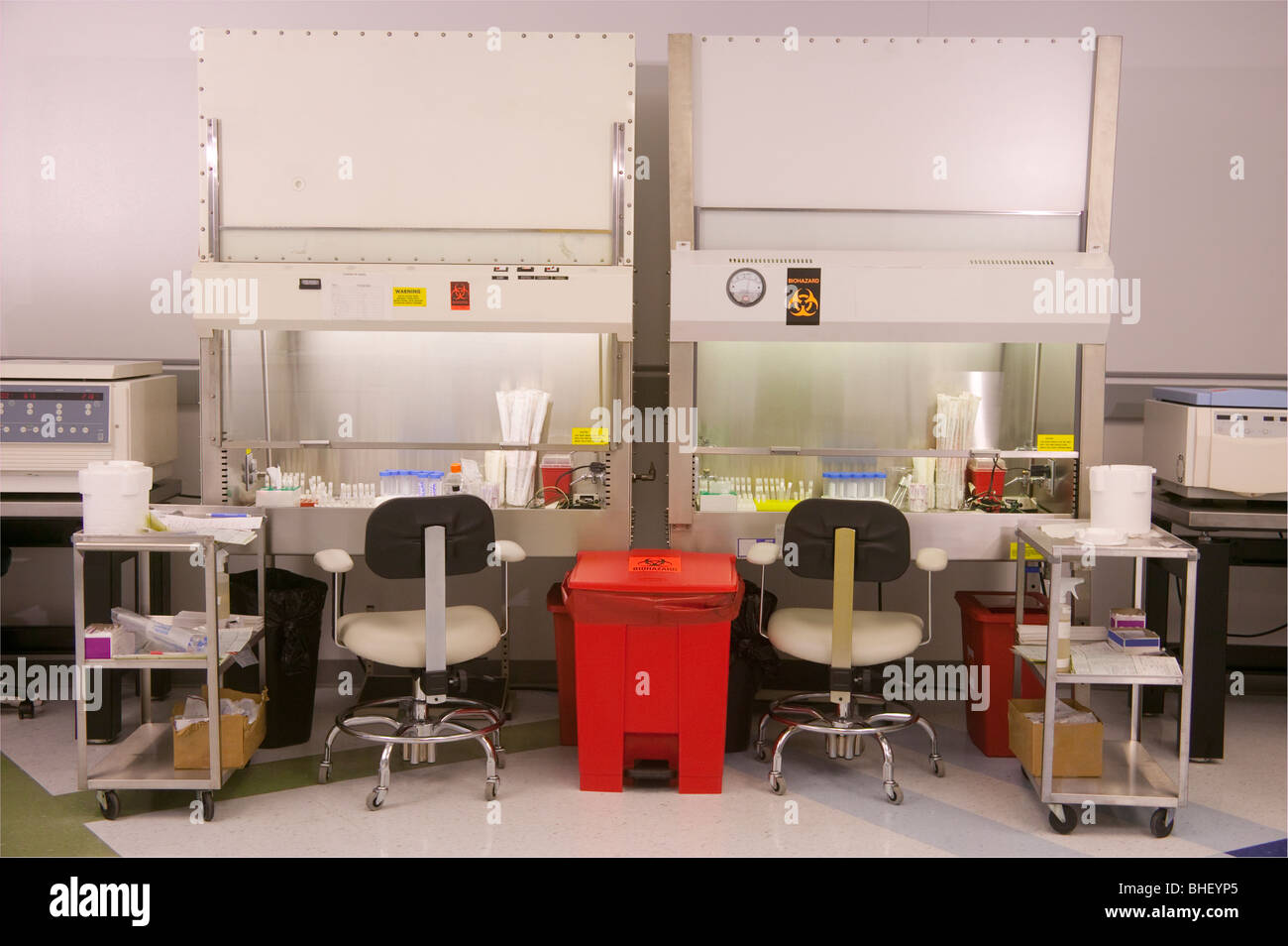 Interiors of a laboratory Stock Photo - Alamy