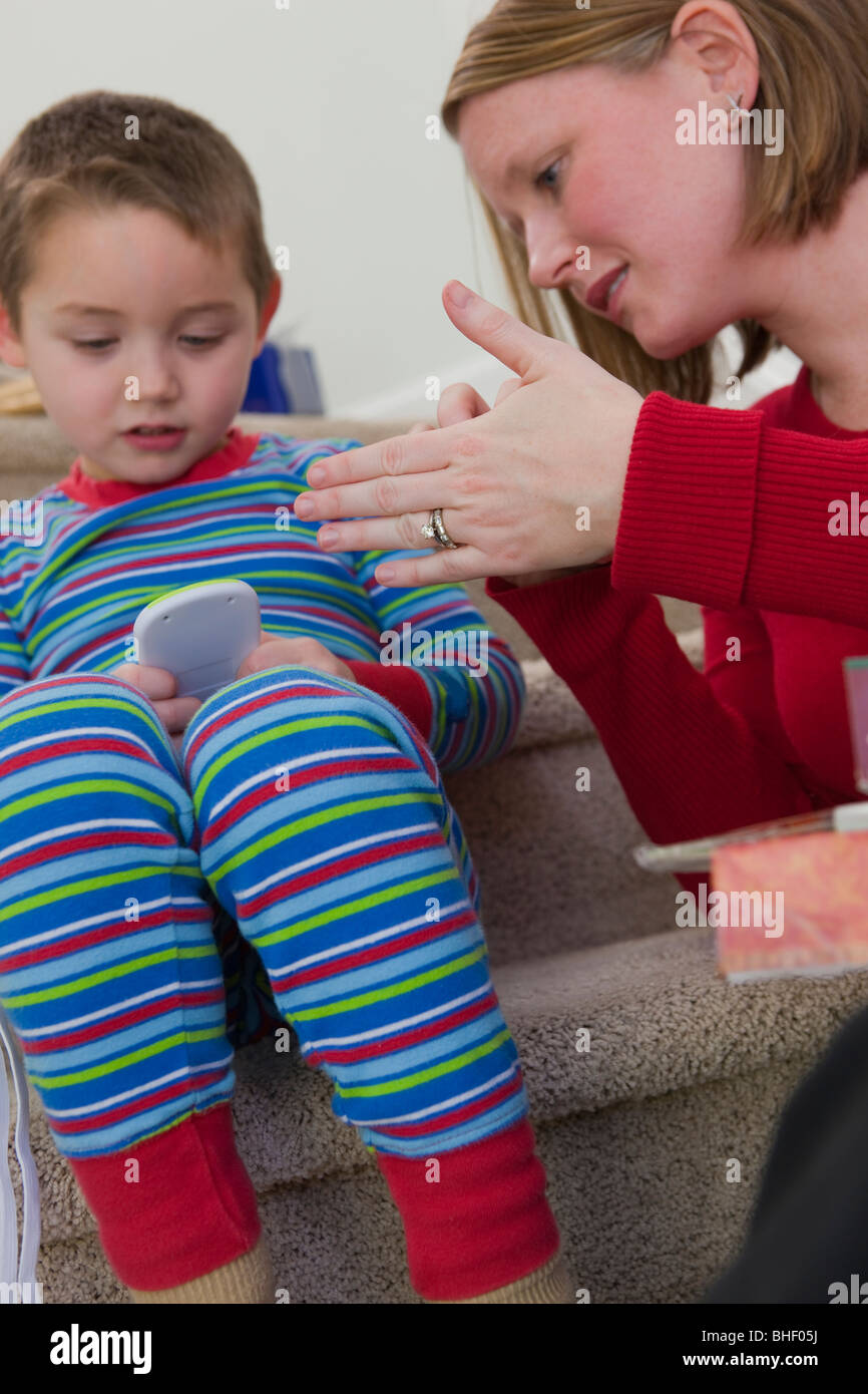 Woman signing the word 'Calculator' in American Sign Language while ...
